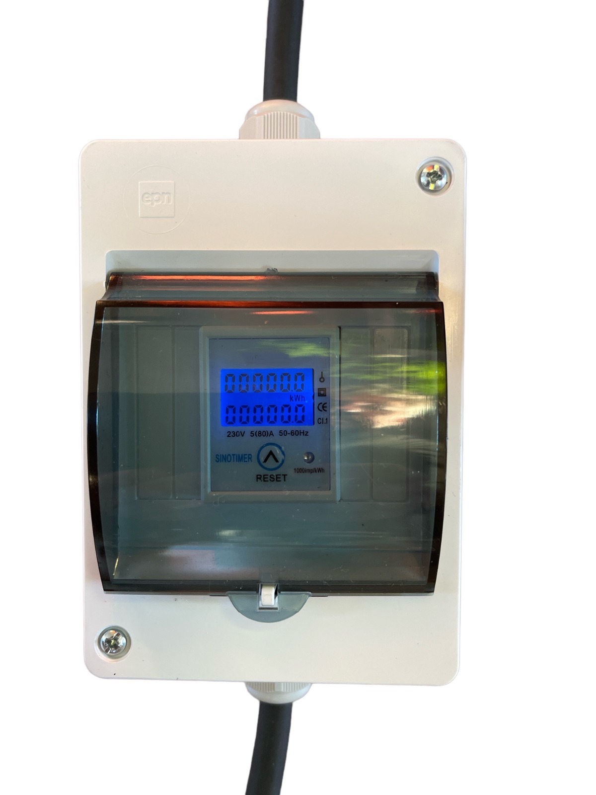 SPE-1 Energiemeter 16 ampère 230 volt. - Mink Keramiek